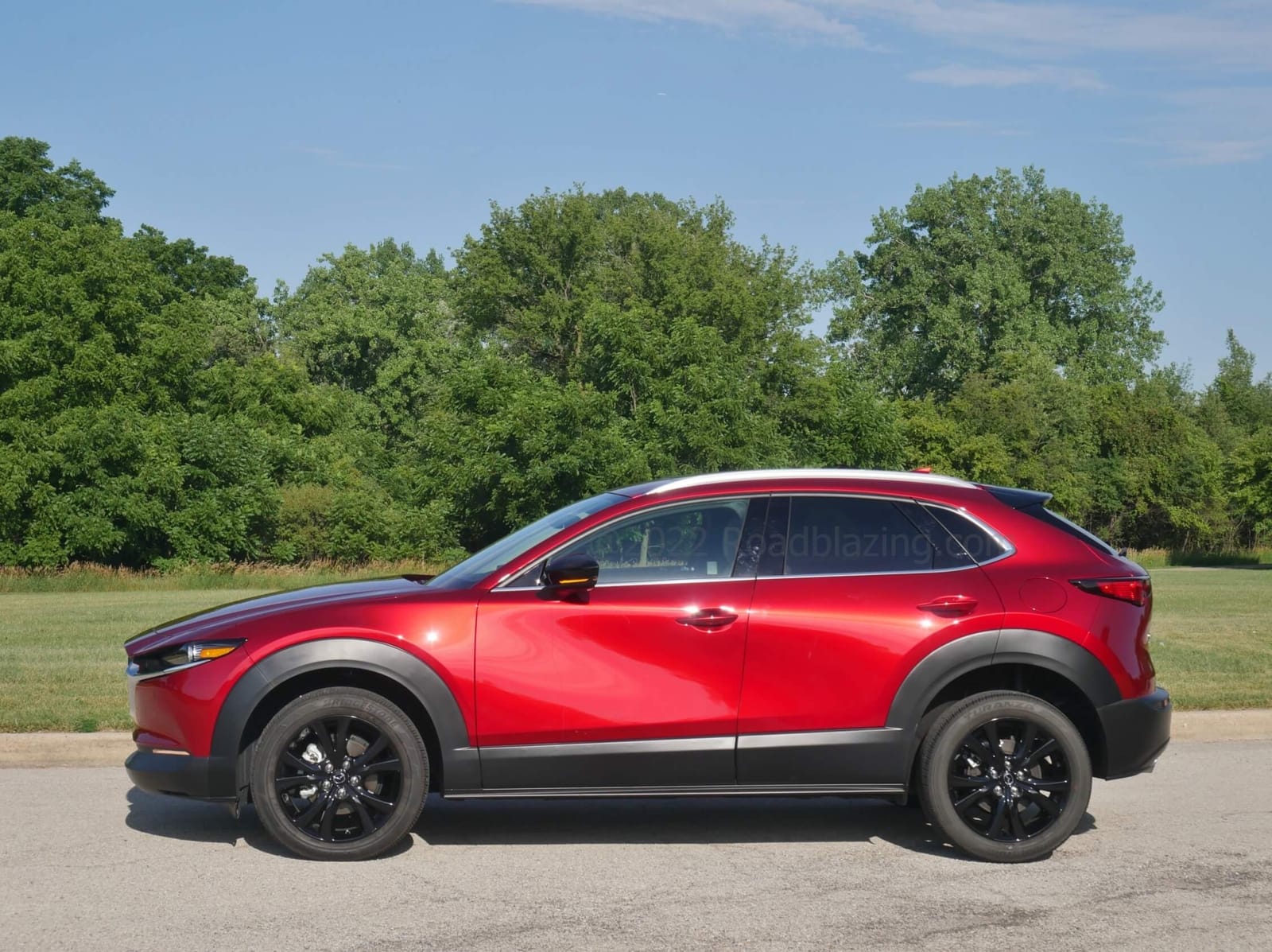 2022 Mazda CX-30 2.5 Turbo AWD - Re- Driven in Red